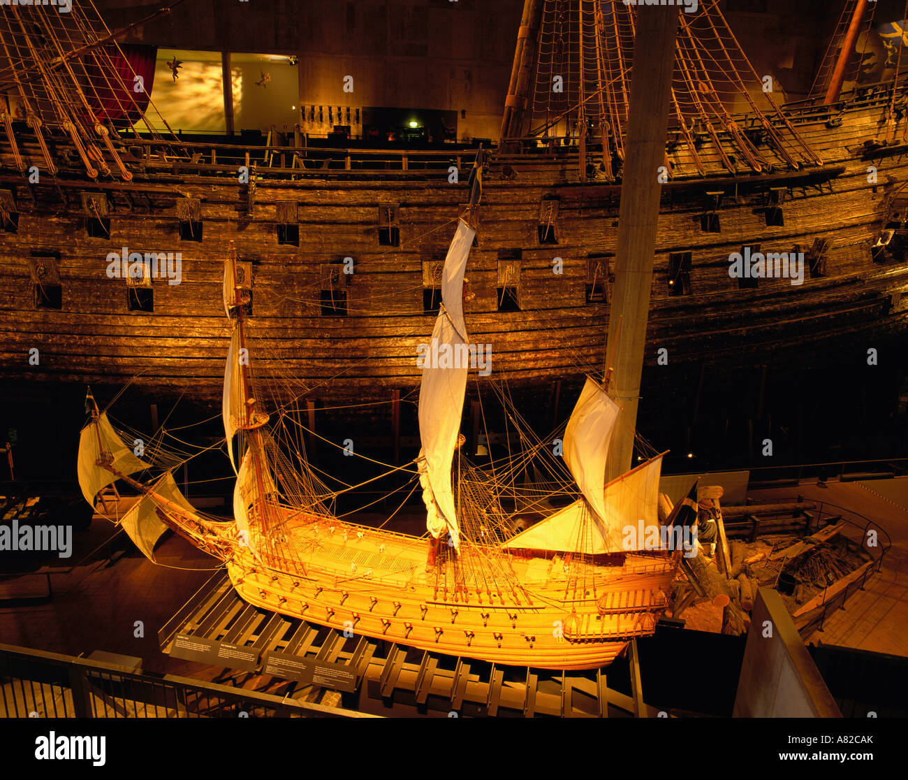 Model of vasa ship hi-res stock photography and images - Alamy