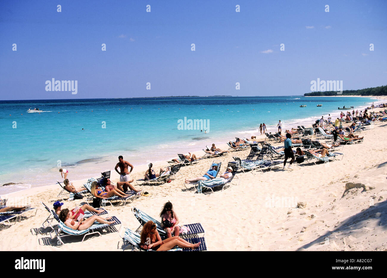 Bahamas, Paradise island, beach of Atlantis hotel Stock Photo - Alamy