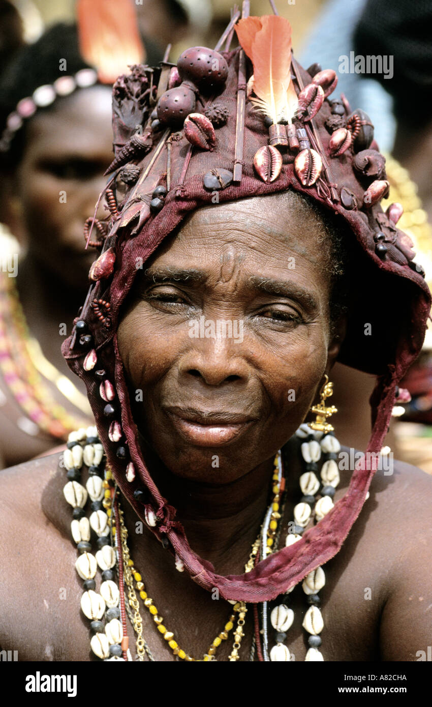 Benin, Ouidah, voodoo ritual Stock Photo - Alamy