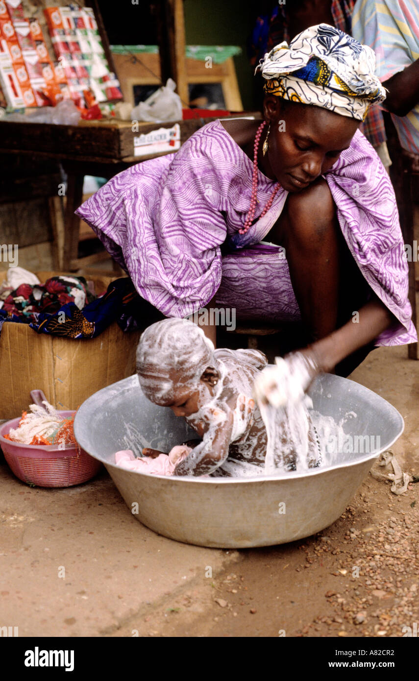 Sierra Leone, village near Panguma Stock Photo - Alamy