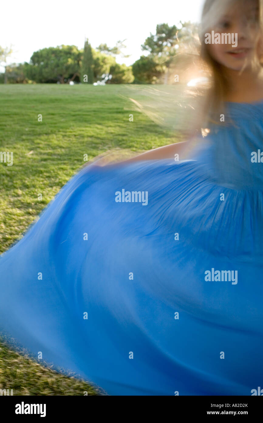 Girl years old spinning in hi-res stock photography and images - Alamy