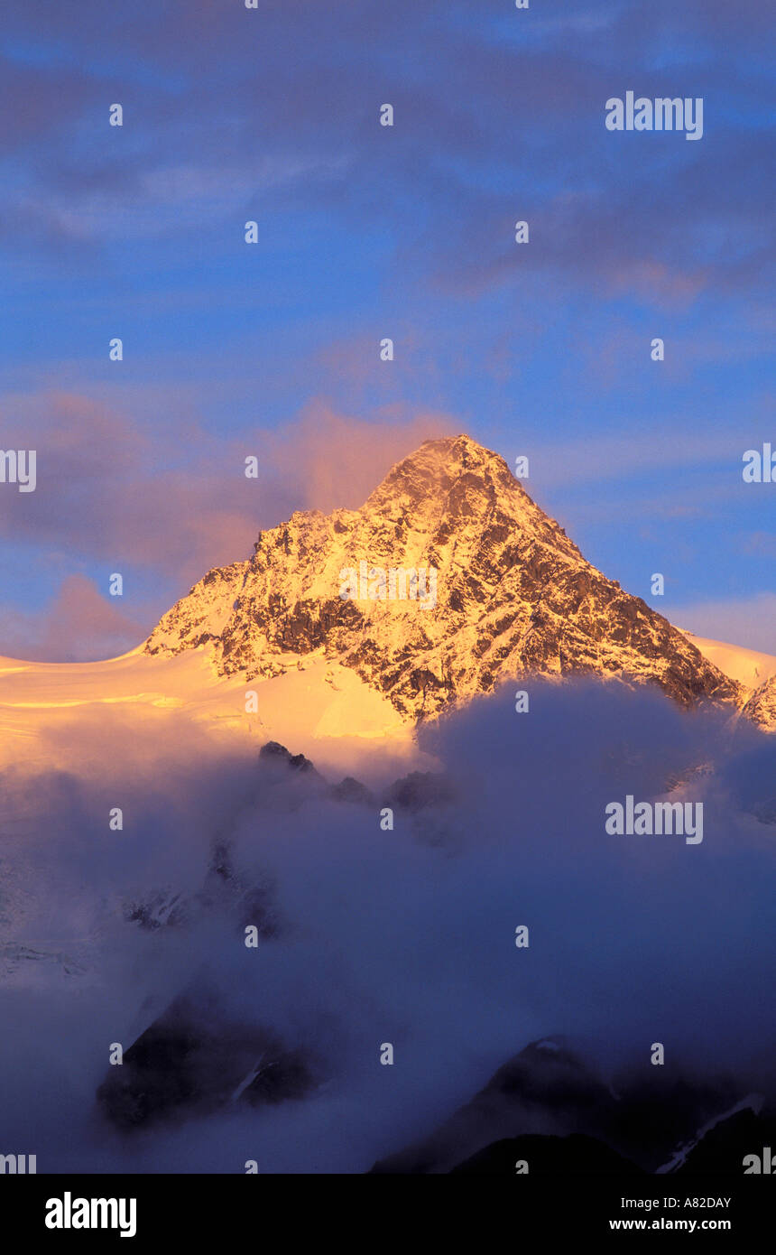Evening light on Mount Shuksan after a clearing storm North Cascades ...