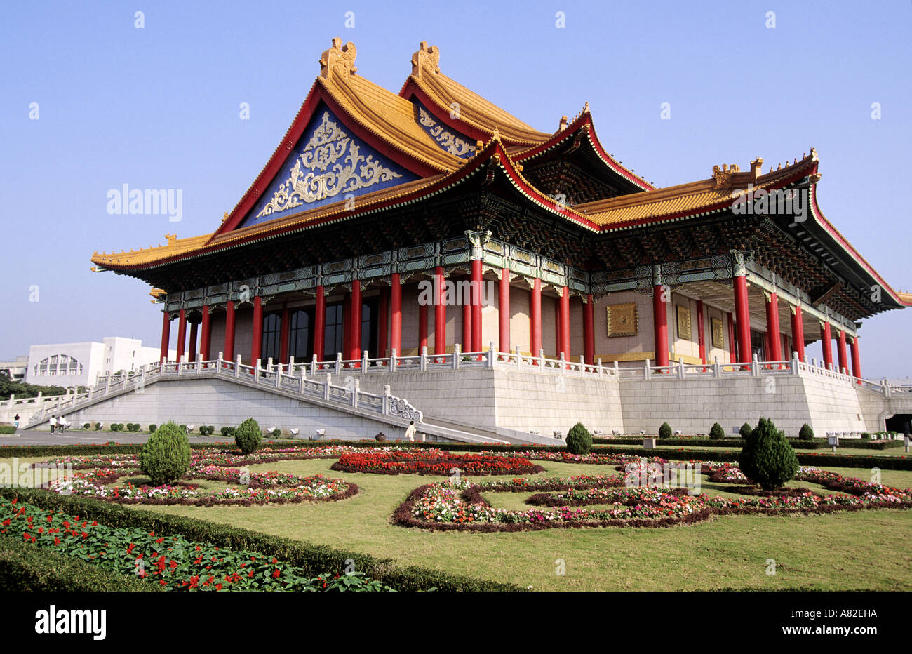 Eastern Asia Taiwan architecture building Stock Photo - Alamy