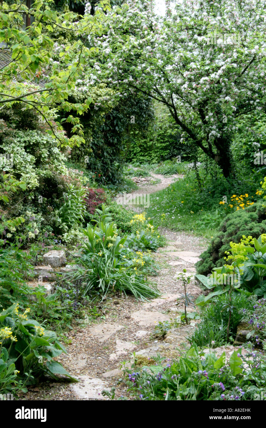 Holbrook Garden Devon April 25 Stock Photo - Alamy