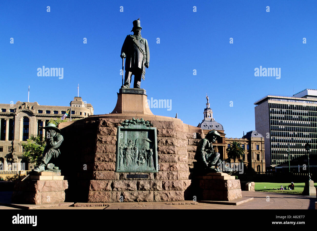 South Africa, Pretoria, the Church Square Stock Photo - Alamy