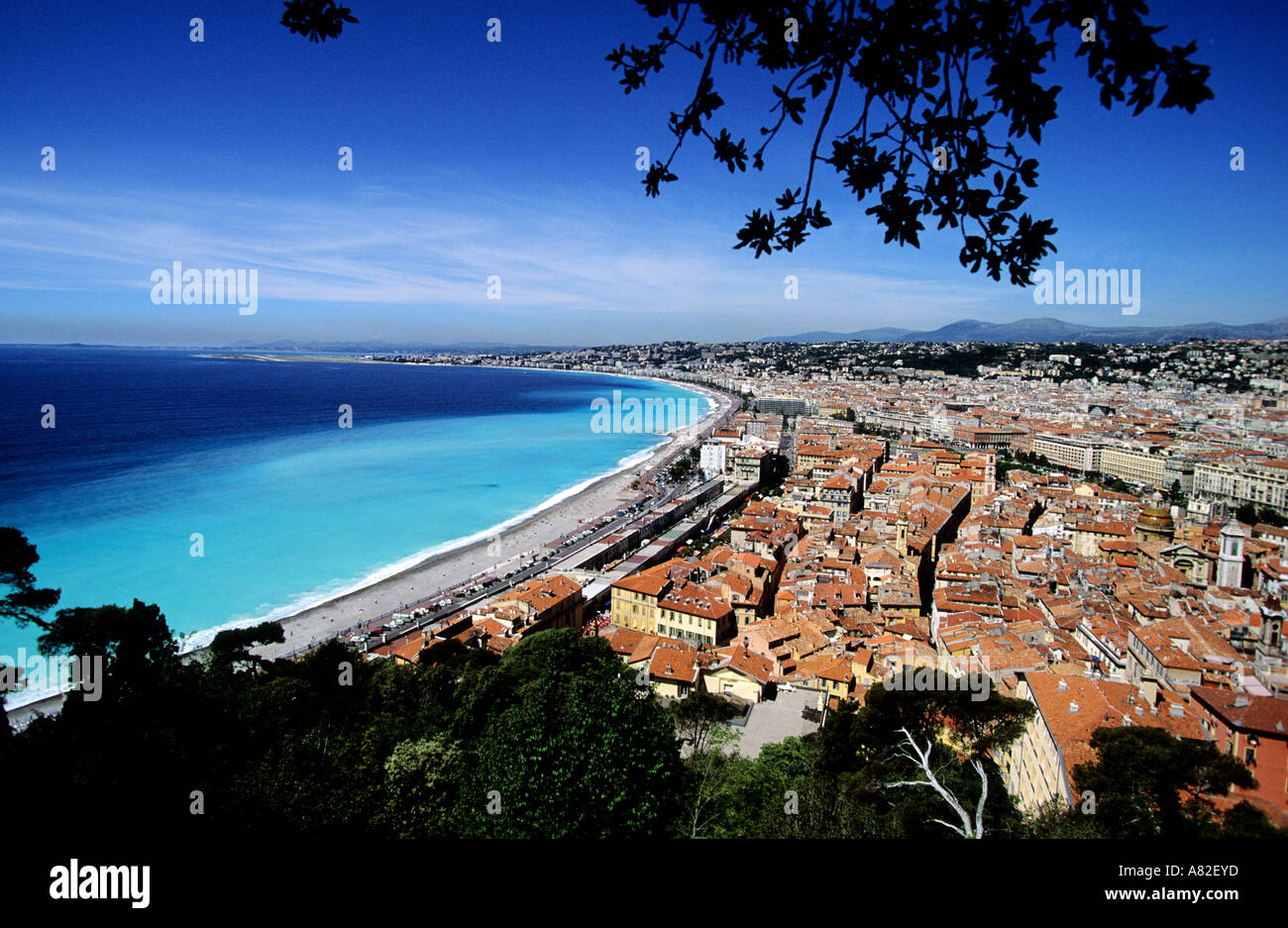 France, Alpes Maritimes, Nice bay Stock Photo - Alamy