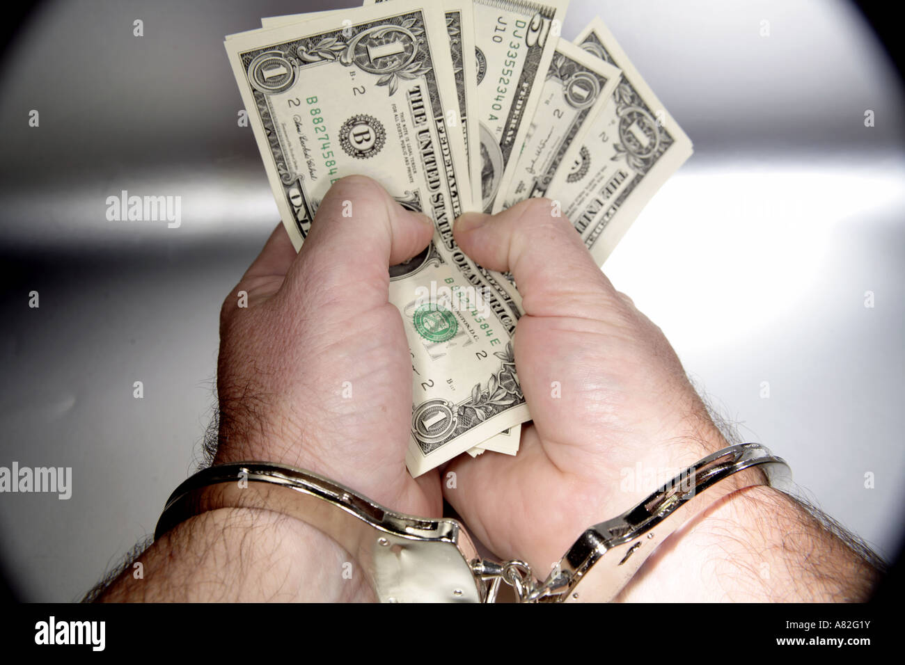 Handcuffs Arrest Restraint Restrain High Resolution Stock Photography ...