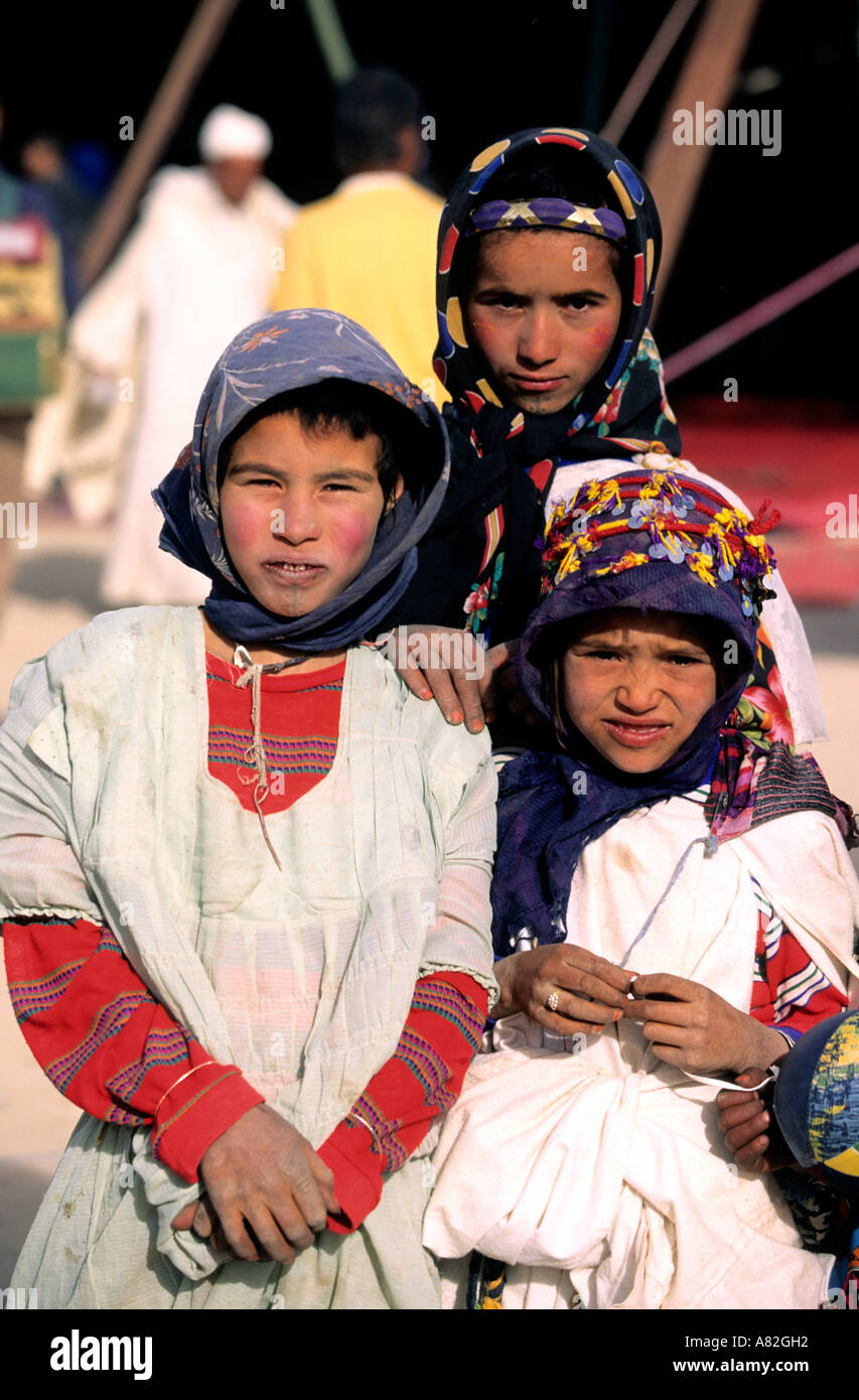 Morocco, Upper Atlas, Imilchil, Wedding Moussem (festival Stock Photo ...