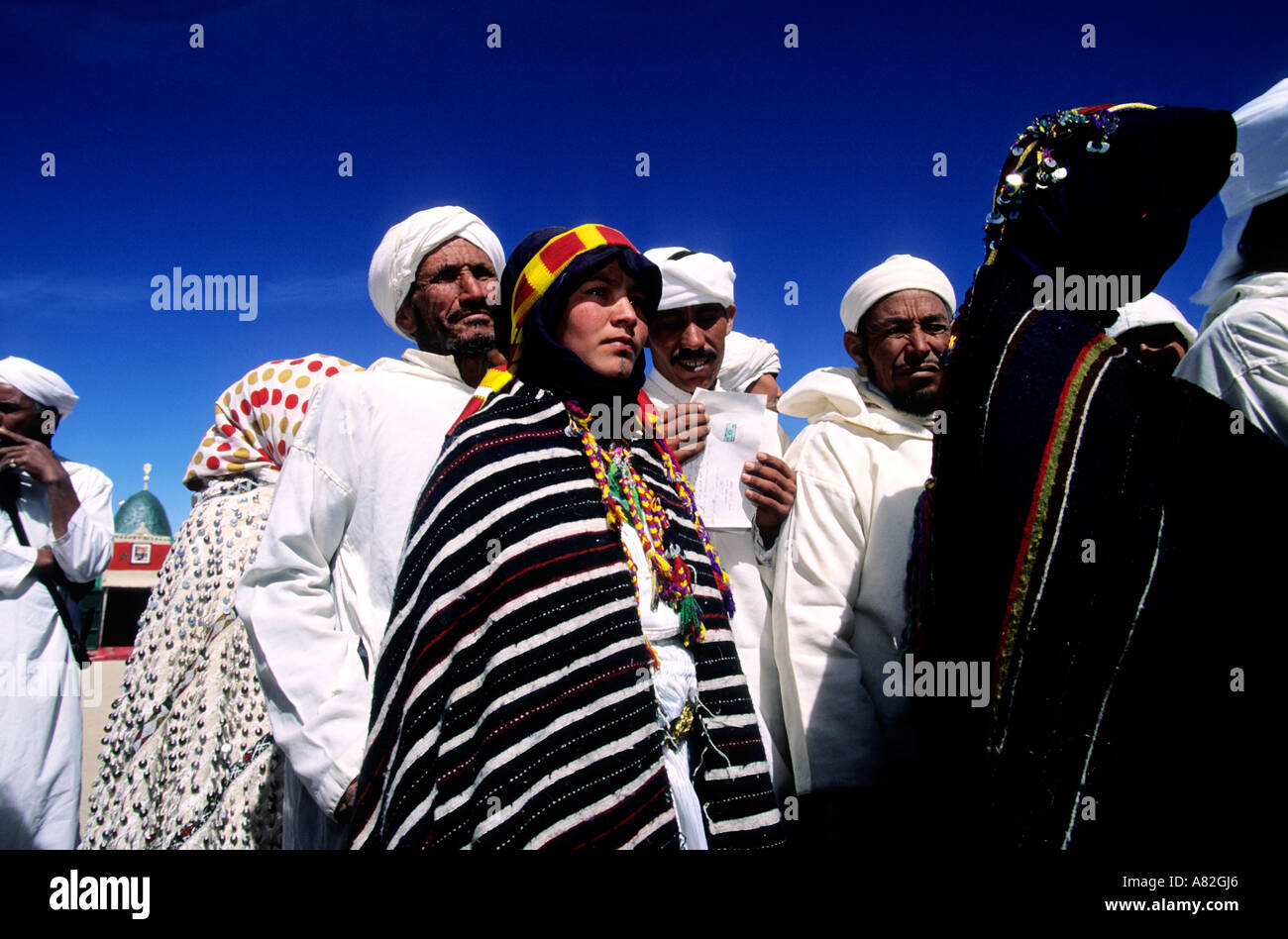 Morroco, Upper Atlas, Imilchil, Wedding Moussem (festival Stock Photo ...