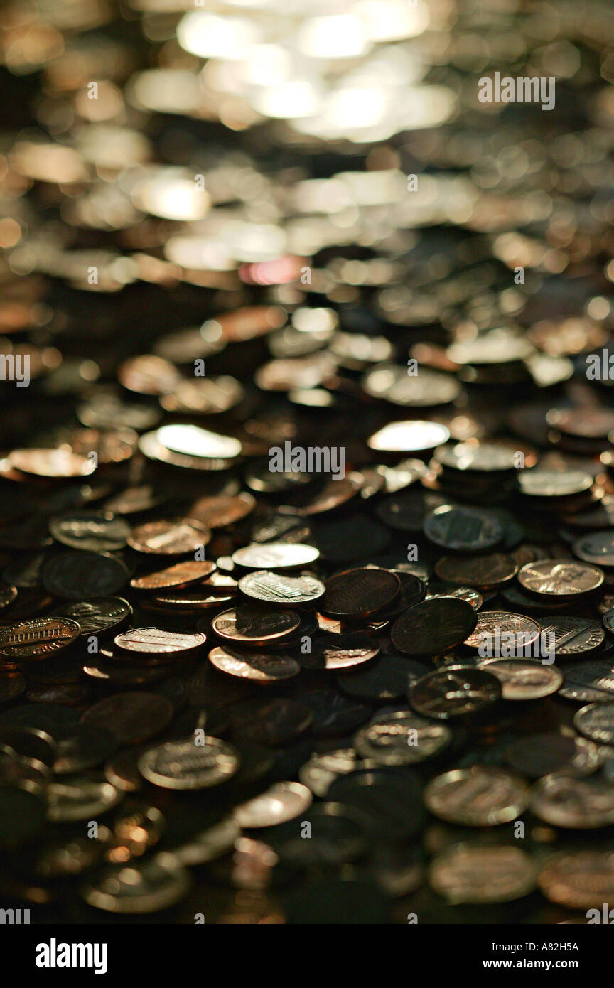 River money concept cent hi-res stock photography and images - Alamy