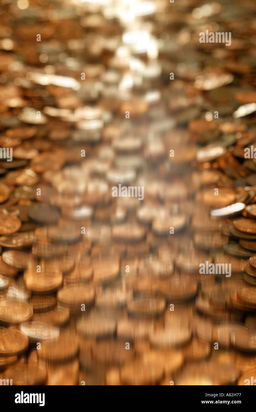River money concept cent hi-res stock photography and images - Alamy