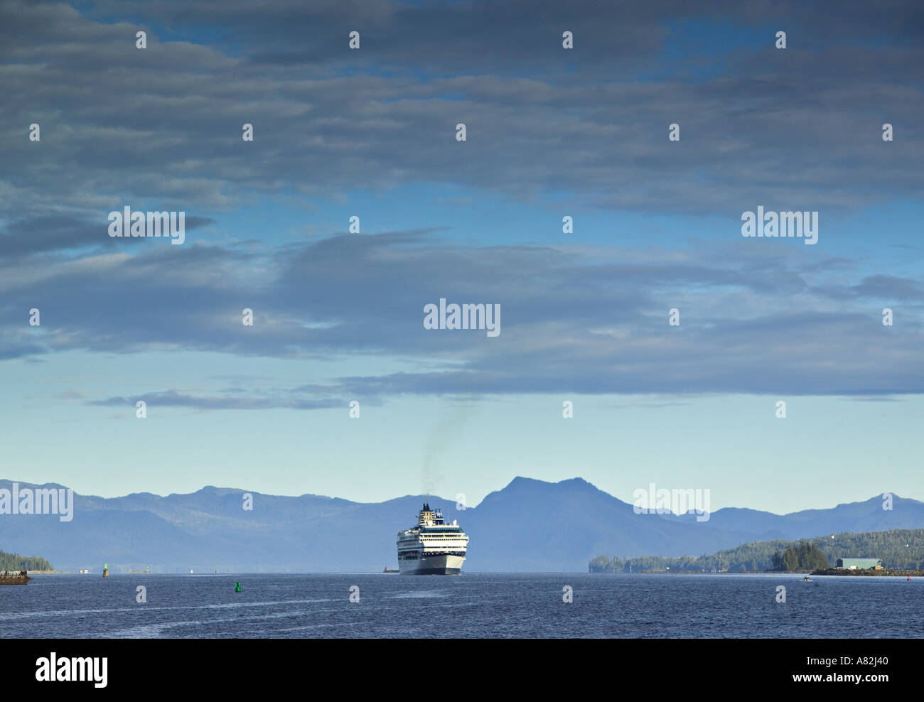 Tongass Narrows, Ketchikan, Alaska, USA Stock Photo - Alamy