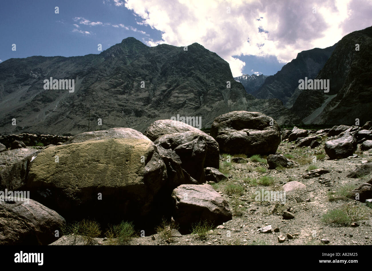 Pakistan azad kashmir gilgit karakoram hi-res stock photography and ...