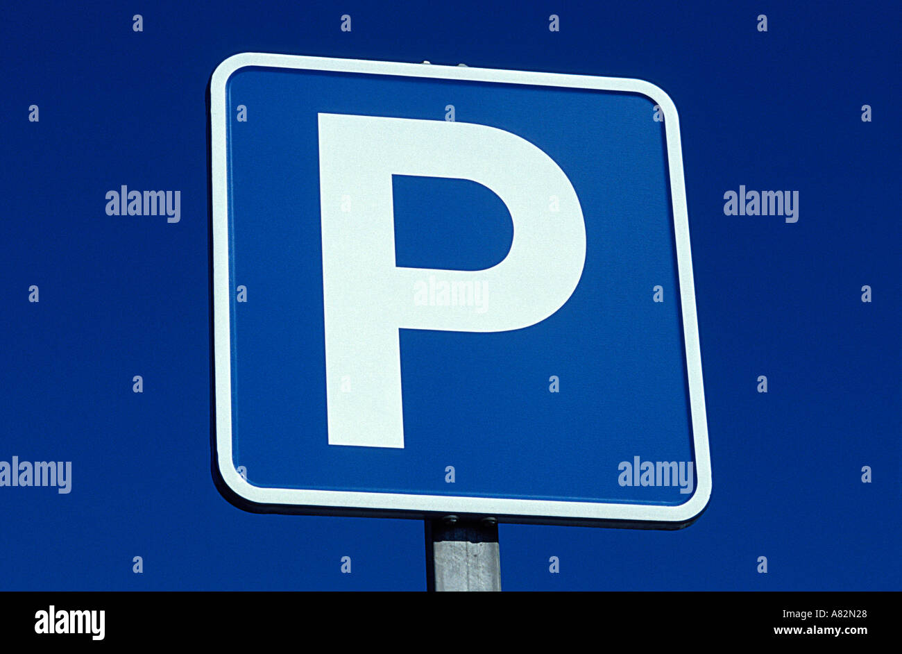 Car park sign Stock Photo - Alamy