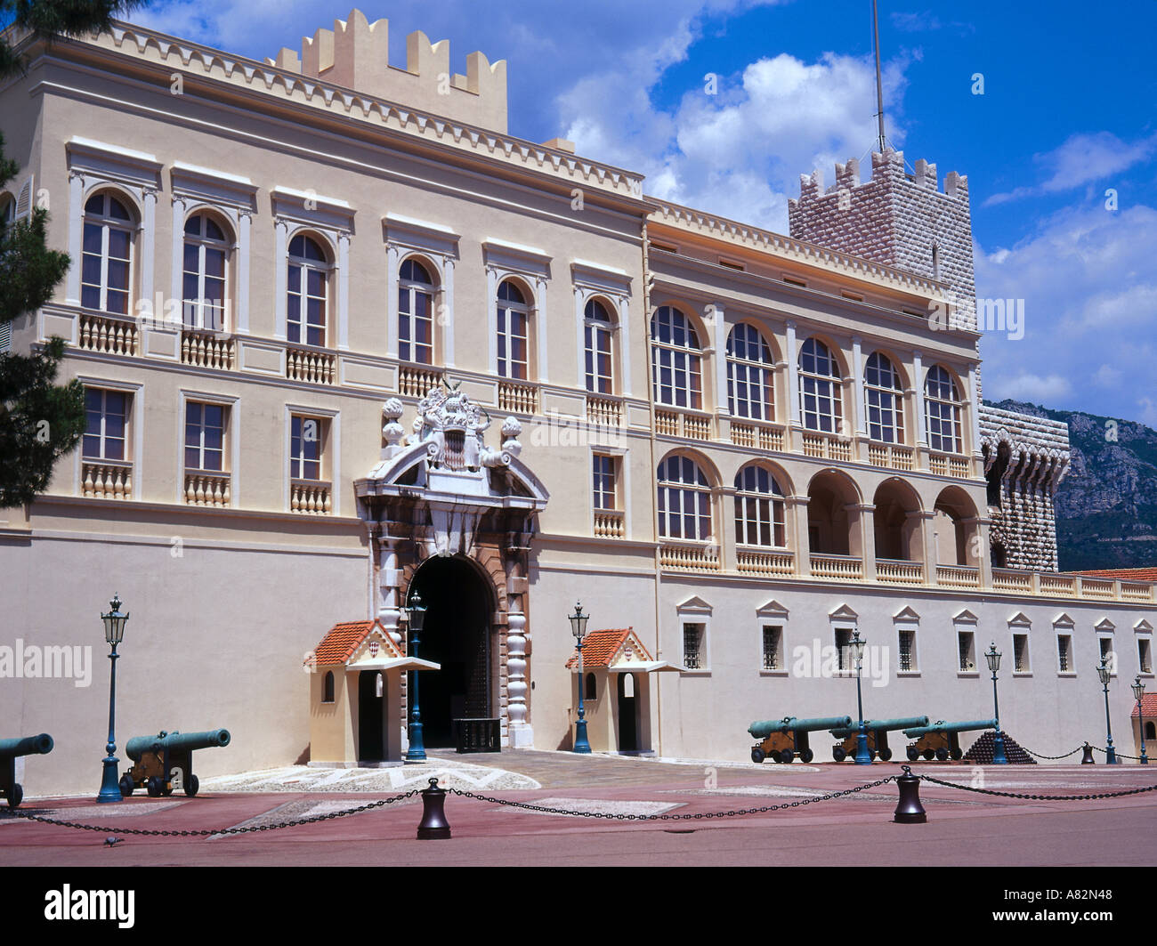Royal Palace Monaco Stock Photo - Alamy