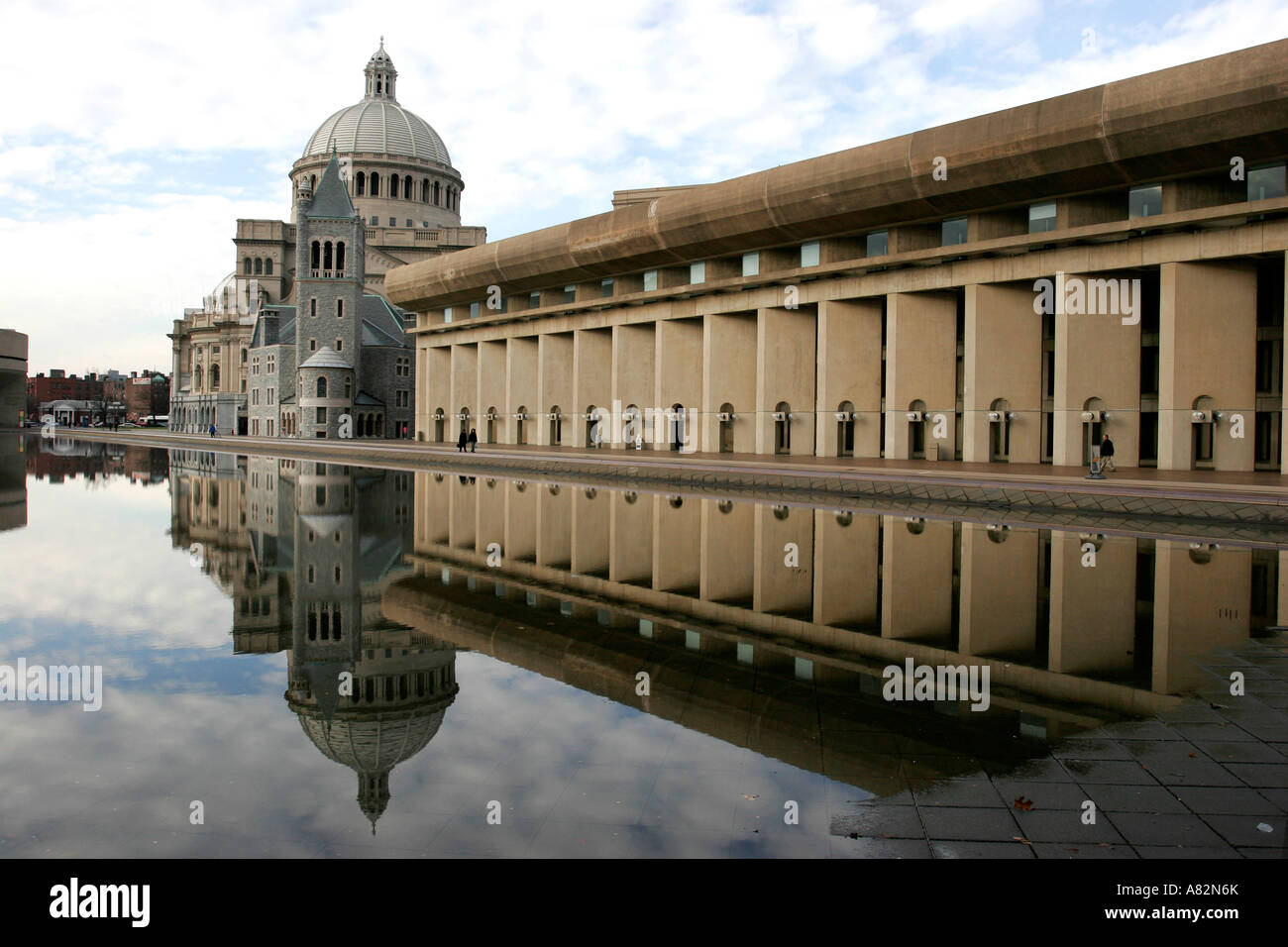 The Mary Baker Eddy library at Huntington Avenue Boston USA Stock Photo - Alamy