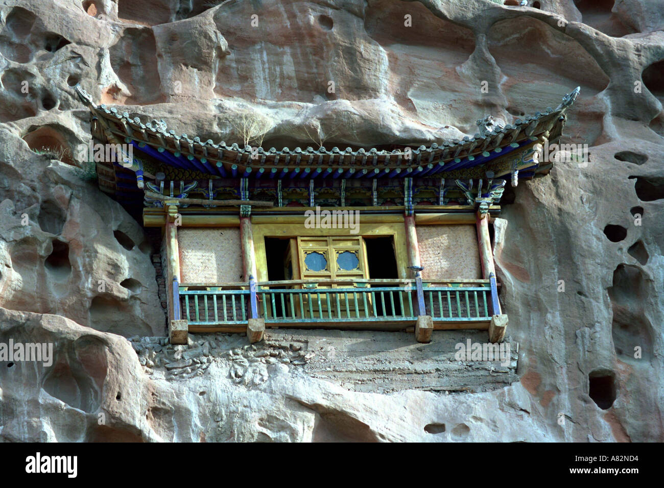 Matisi monastery Zhangye Gansu Province China Stock Photo - Alamy