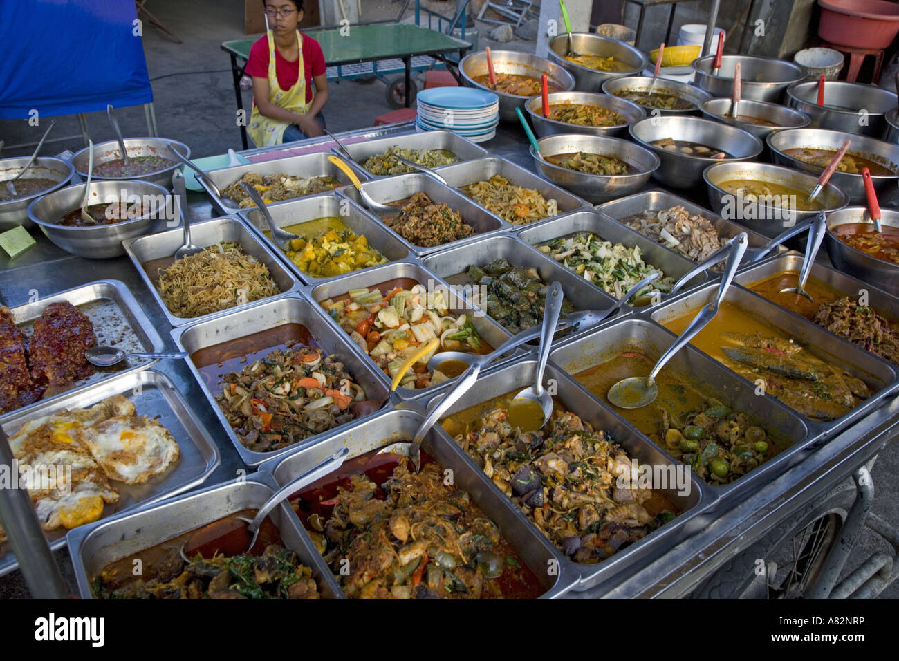 Food to Go Thailand Market Stock Photo - Alamy