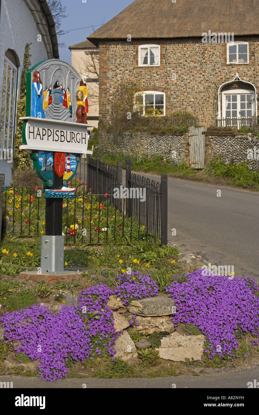 Happisburgh Norfolk UK March Stock Photo - Alamy