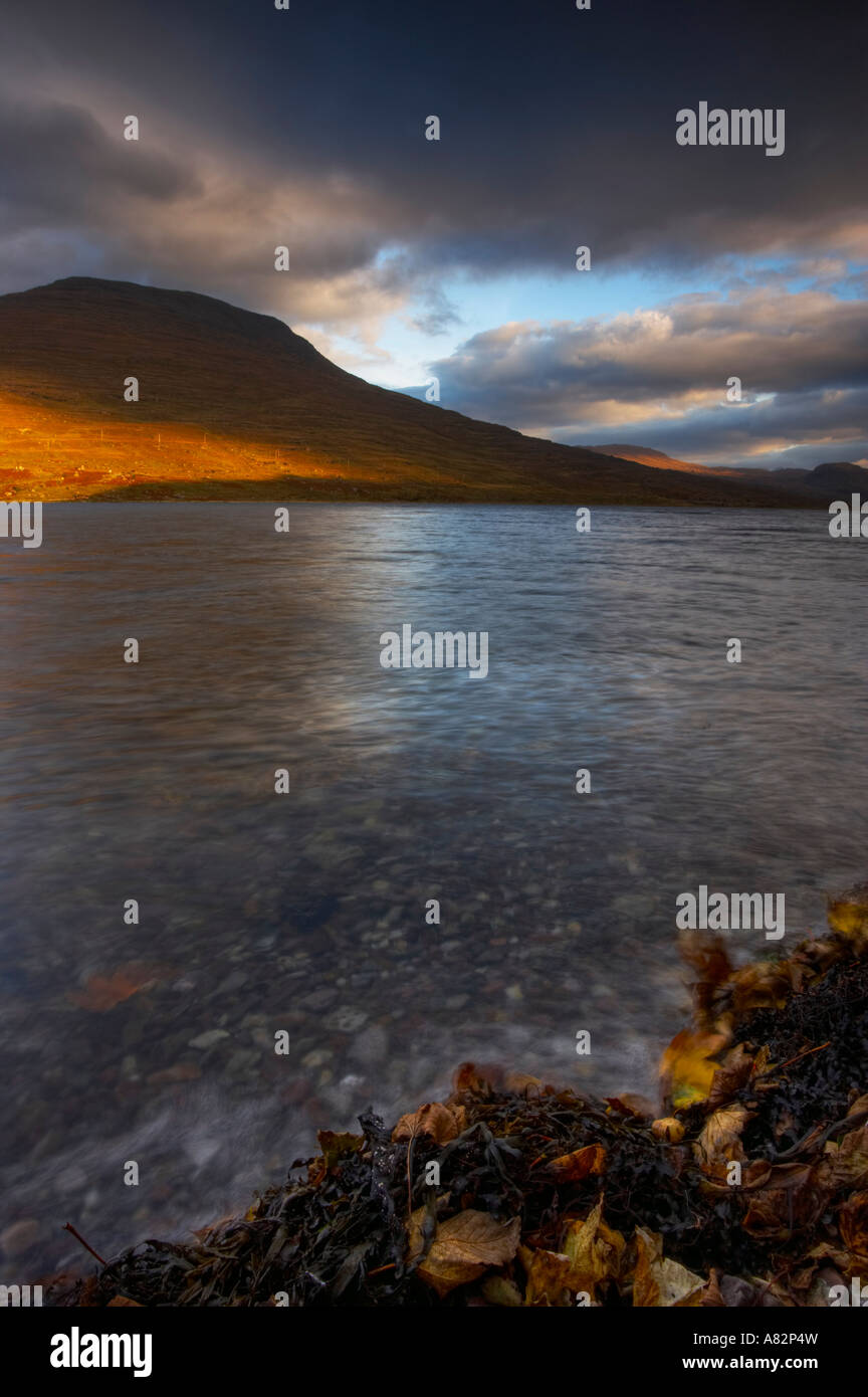 Loch Kishorn in the Scottish Highlands Stock Photo - Alamy