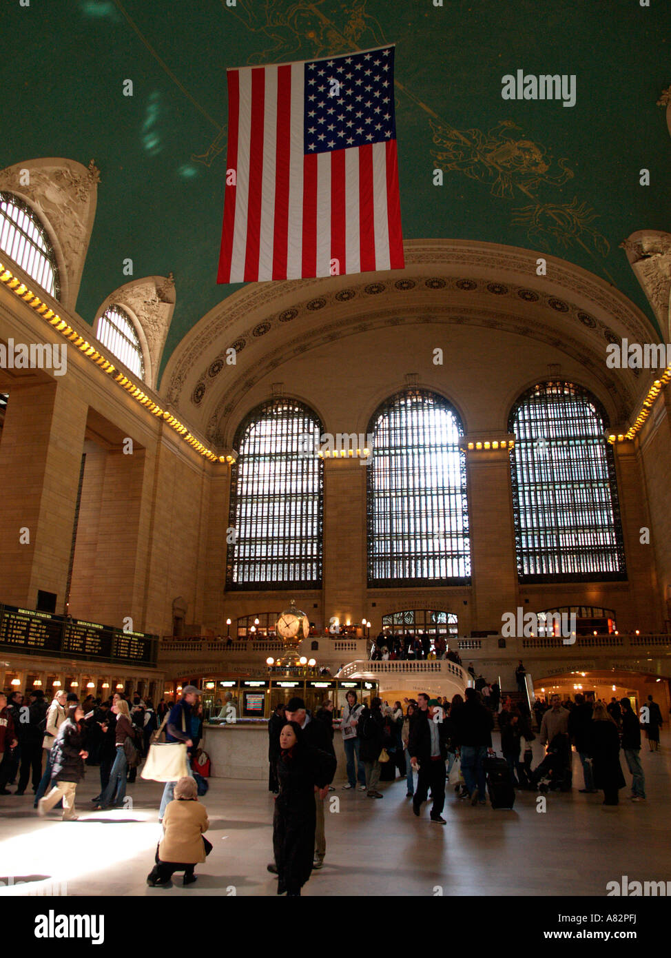 ticket hall Grand central station New York Stock Photo - Alamy