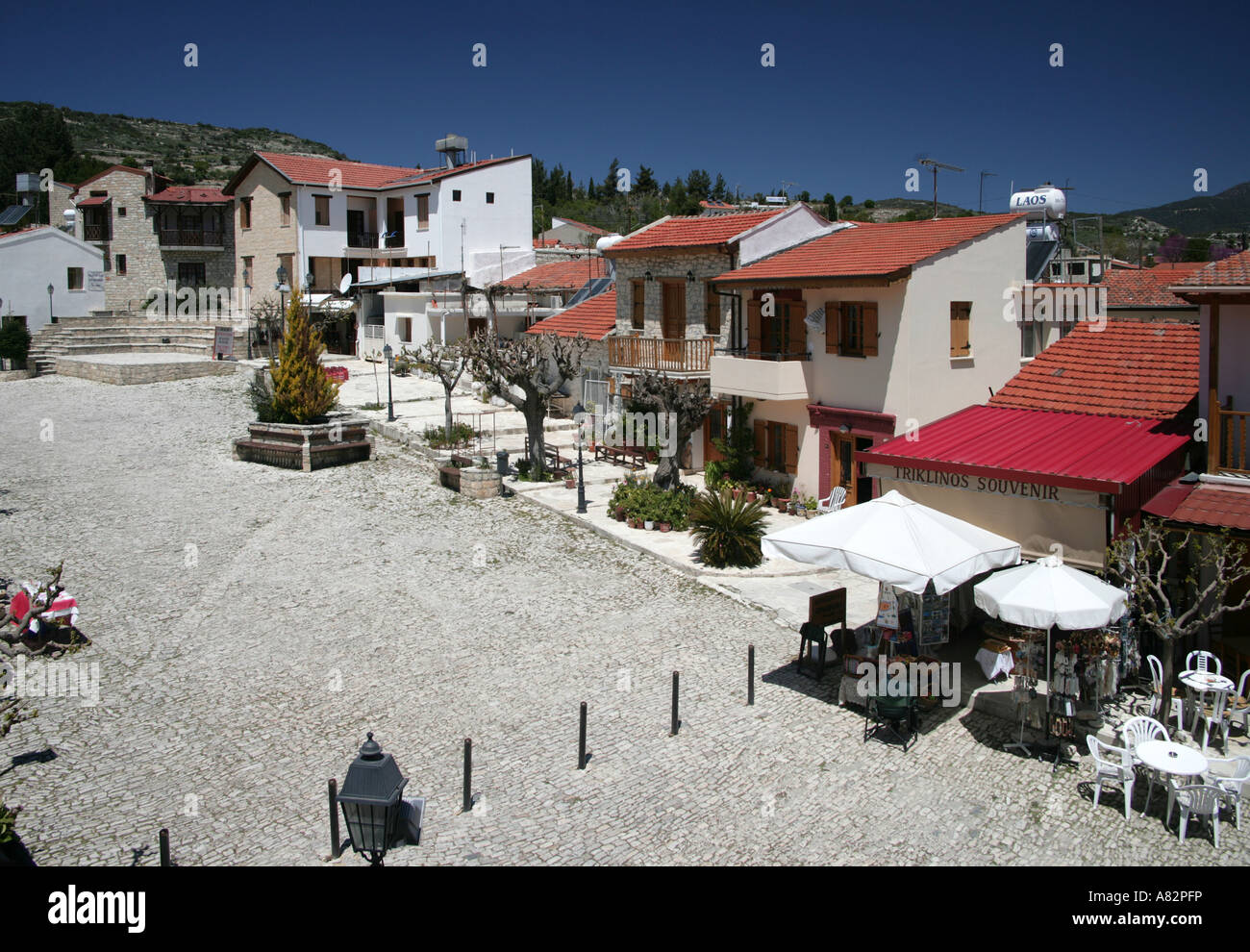 Omodos cypriot village hi-res stock photography and images - Alamy