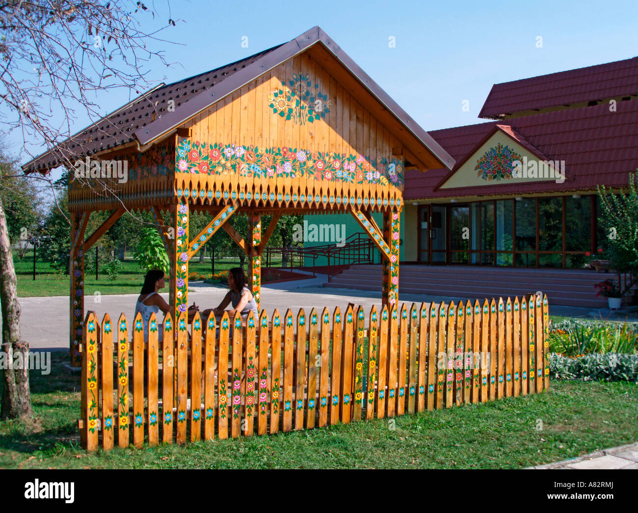 Painted village zalipie poland hi-res stock photography and images - Alamy