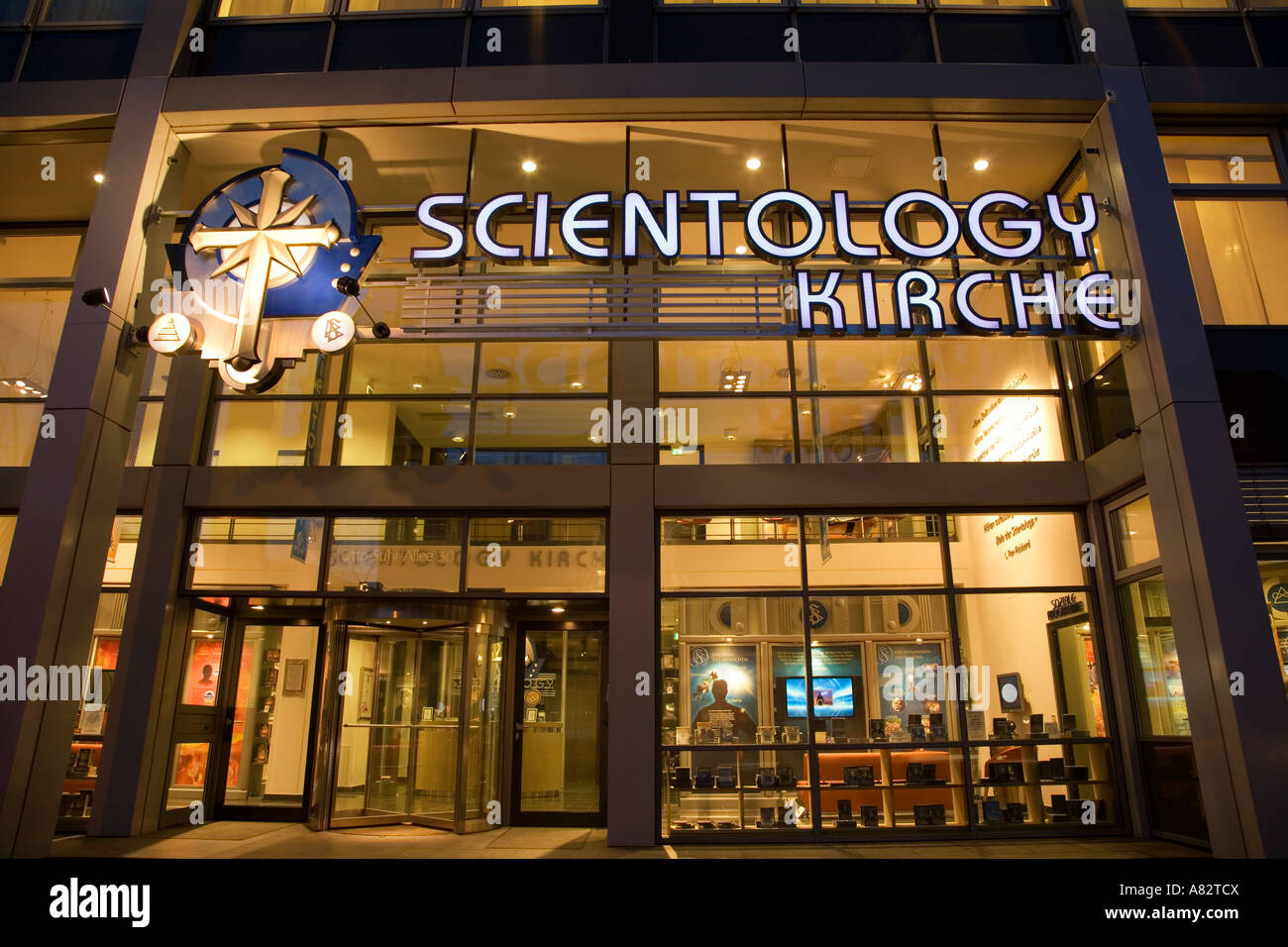Berlin scientology headquarter in Charlottenburg Stock Photo - Alamy