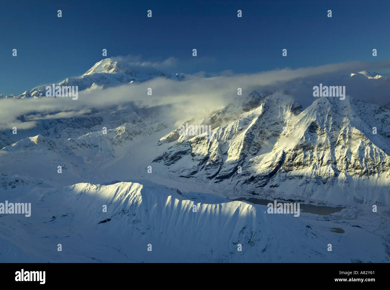 Mt. Mckinley, Denali NP, Alaska, USA Stock Photo - Alamy