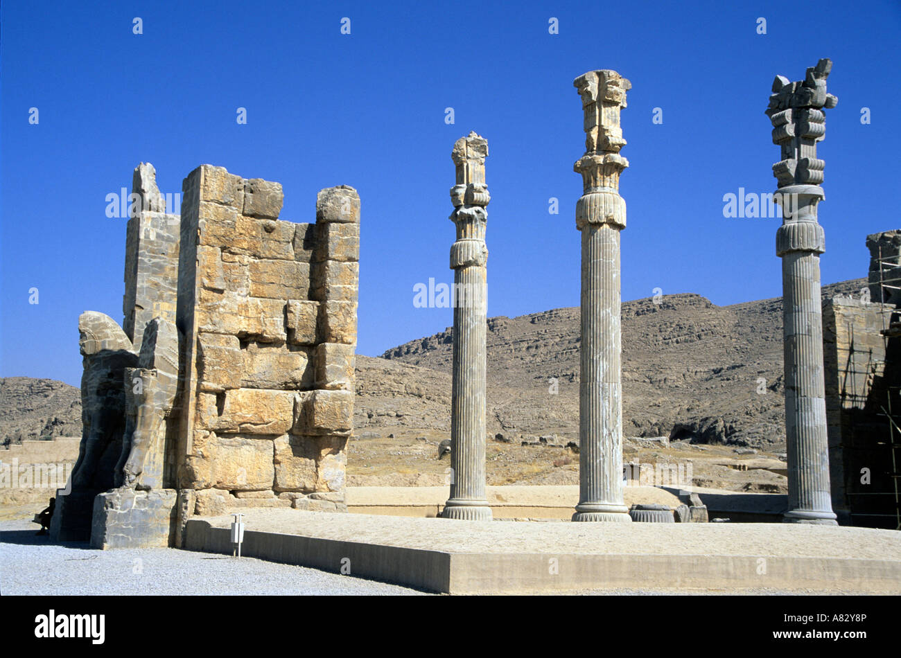Shiraz Persepolis Site Iran Stock Photo - Alamy