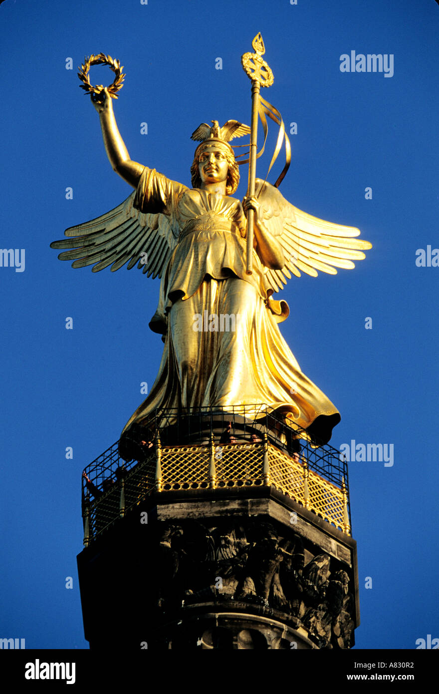 Germany, Berlin, Siegessaule (Victory Column Stock Photo - Alamy