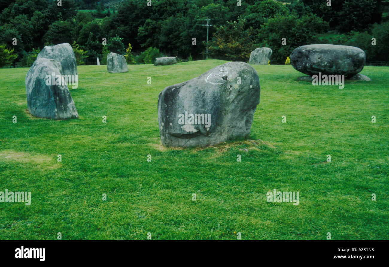 Kenmare standing stones hi-res stock photography and images - Alamy