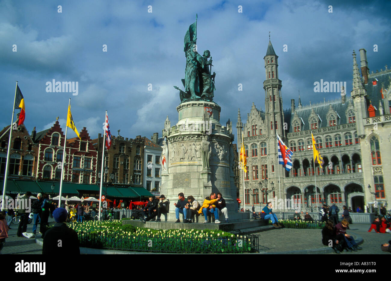 Battle of the golden spurs hi-res stock photography and images - Alamy