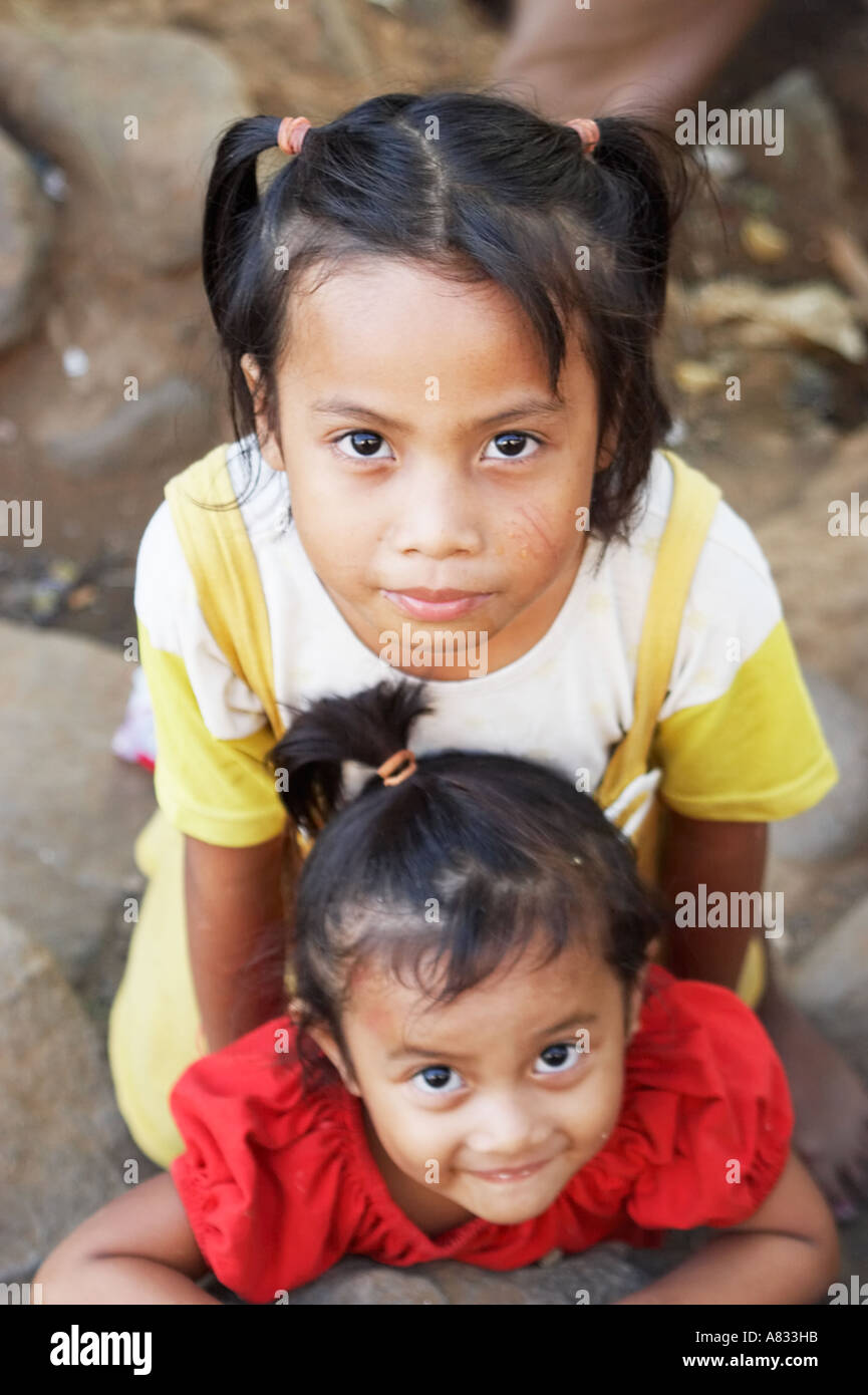 Local Indonesian Children Stock Photo - Alamy