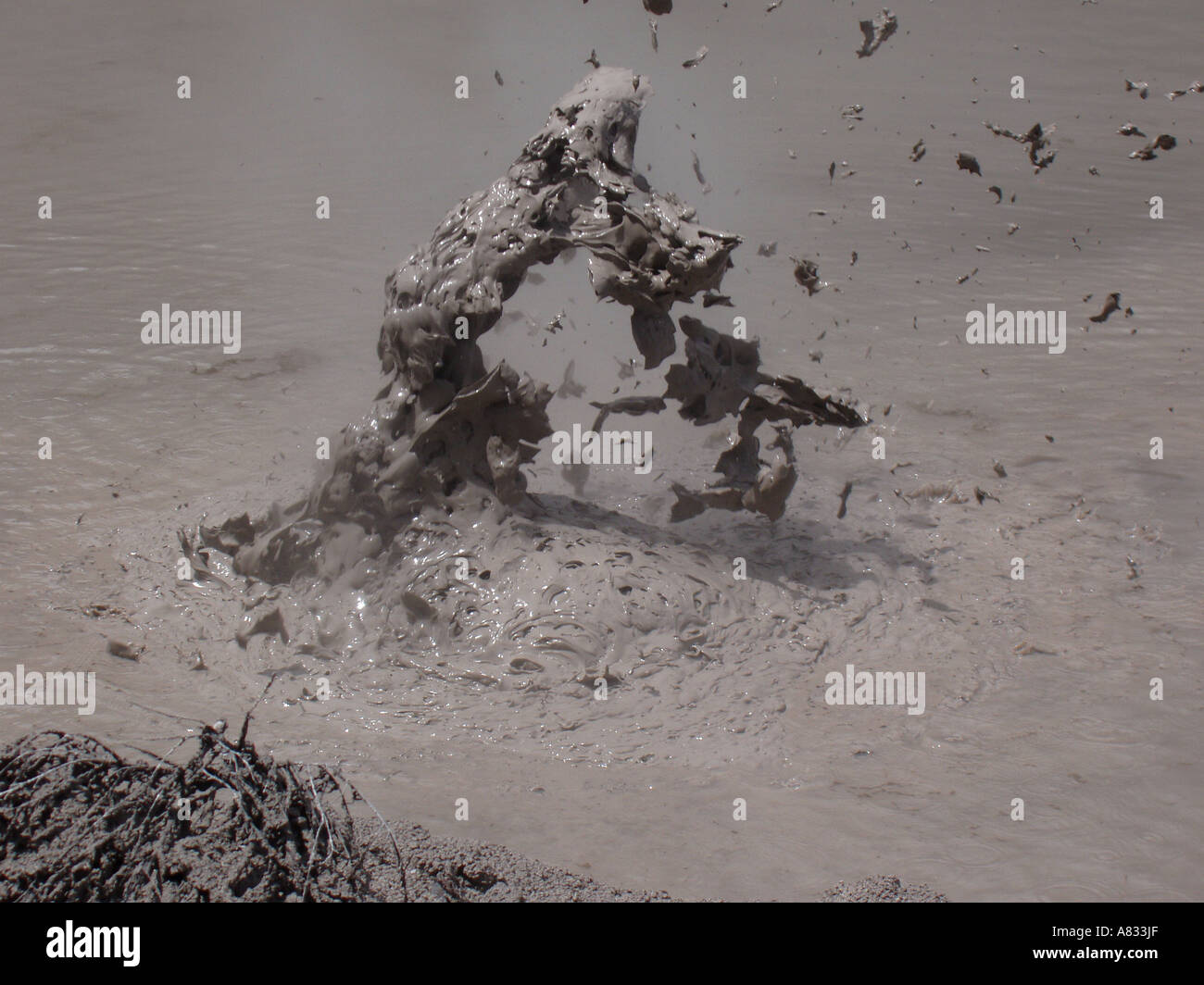 Waiotapu Thermal Wonderland Stock Photo - Alamy