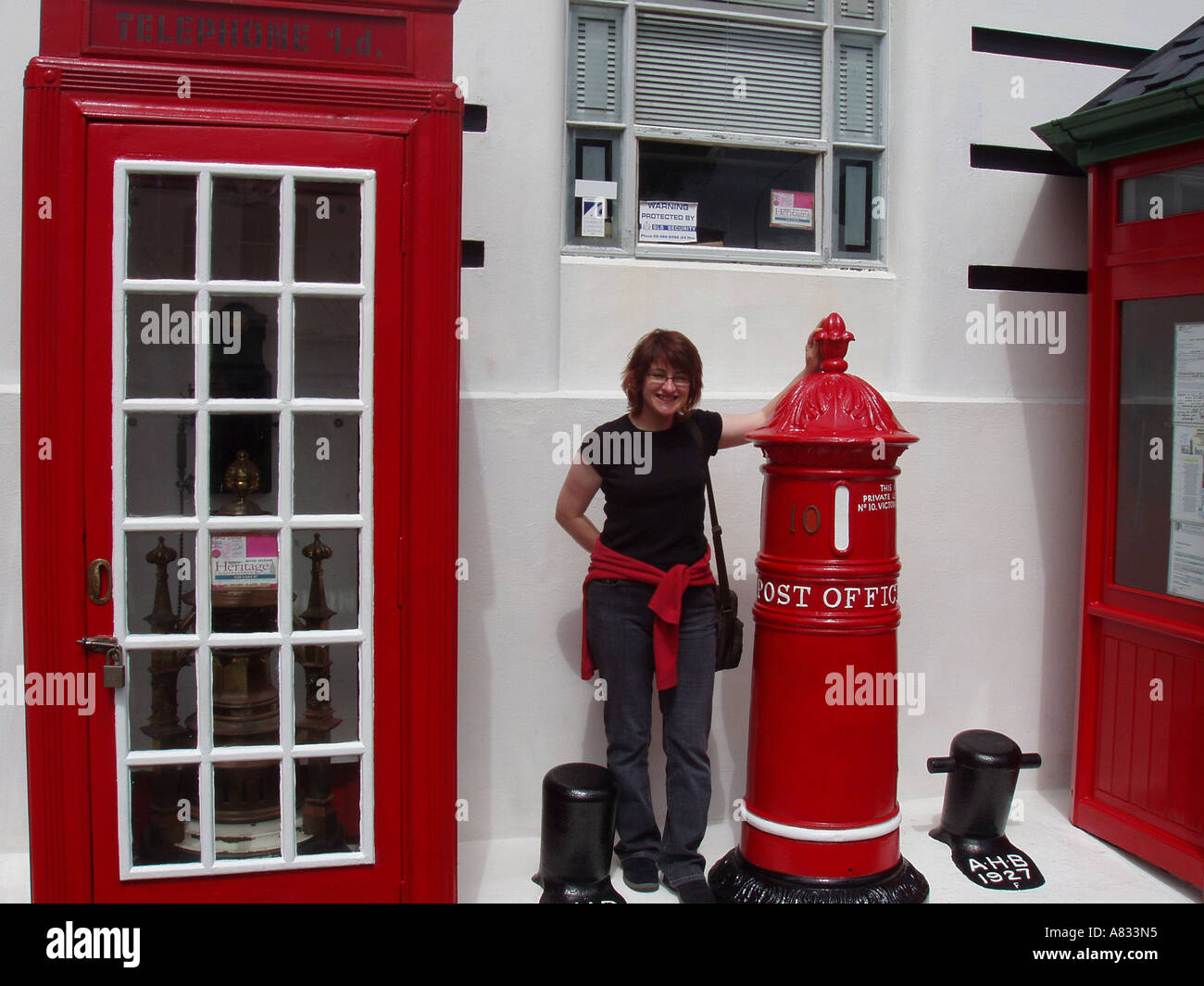 New zealand telephone box hi-res stock photography and images - Alamy
