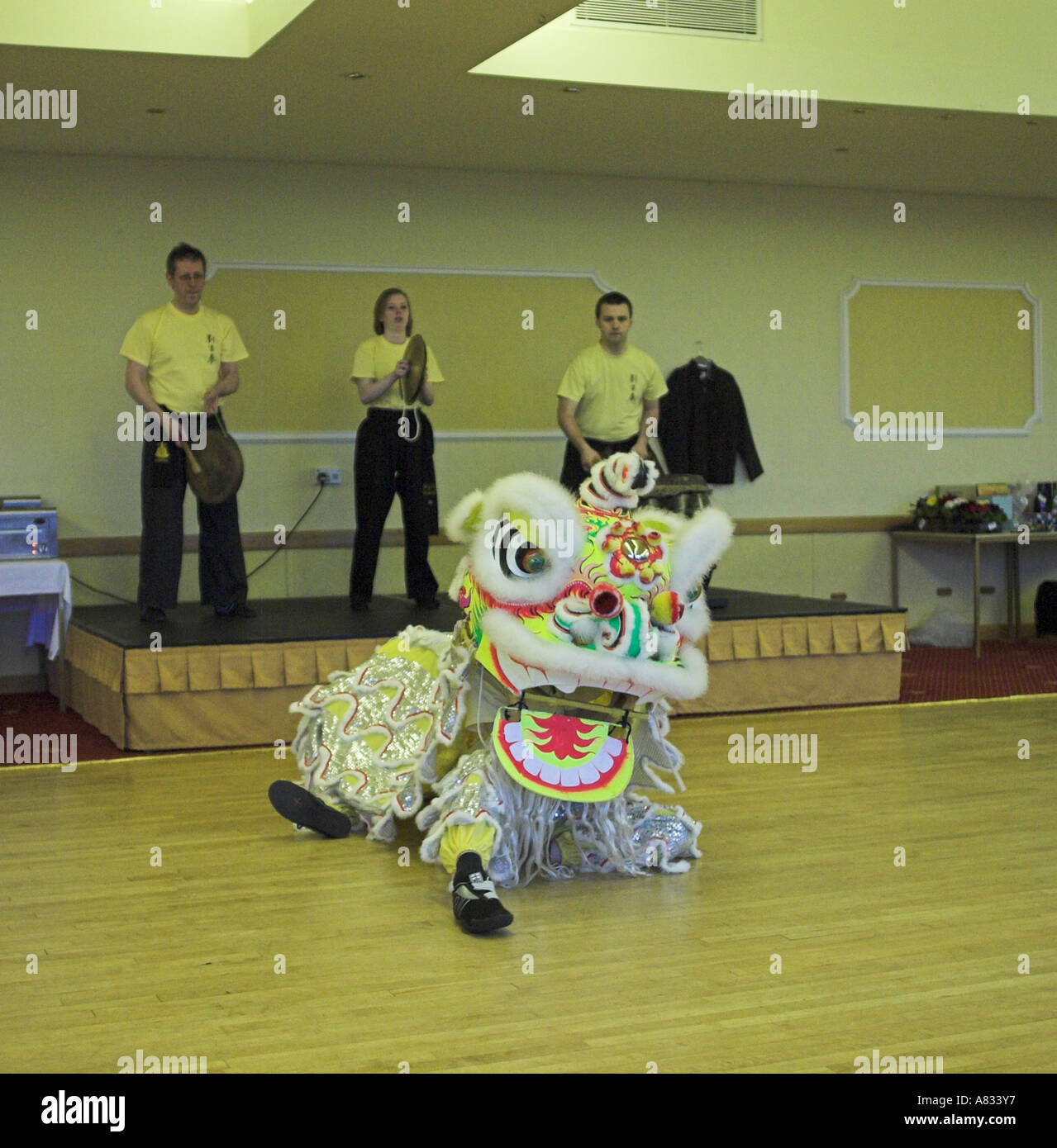 Chinese Lion Dance Stock Photo - Alamy
