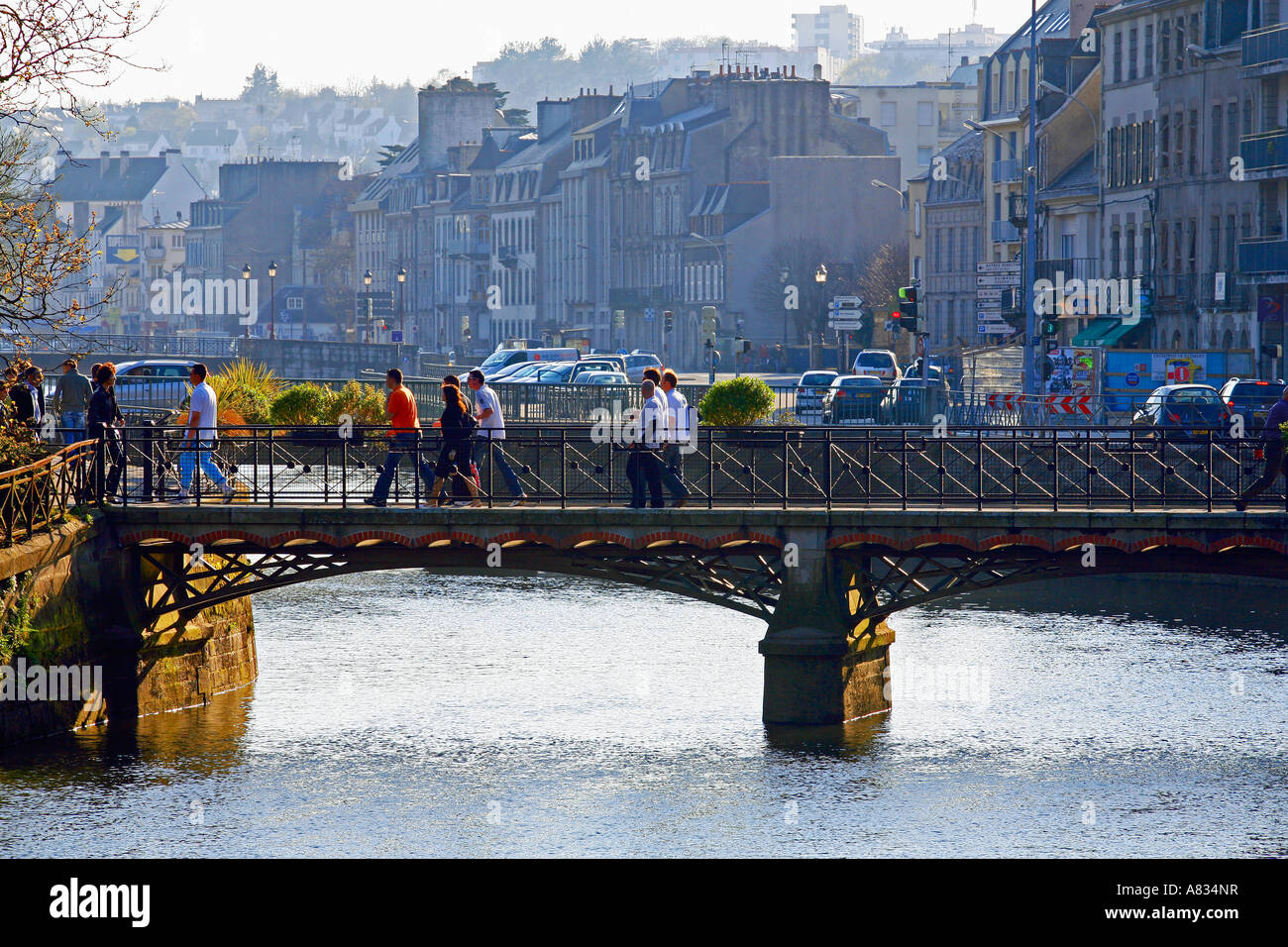 Quimper in Brittany France Stock Photo - Alamy