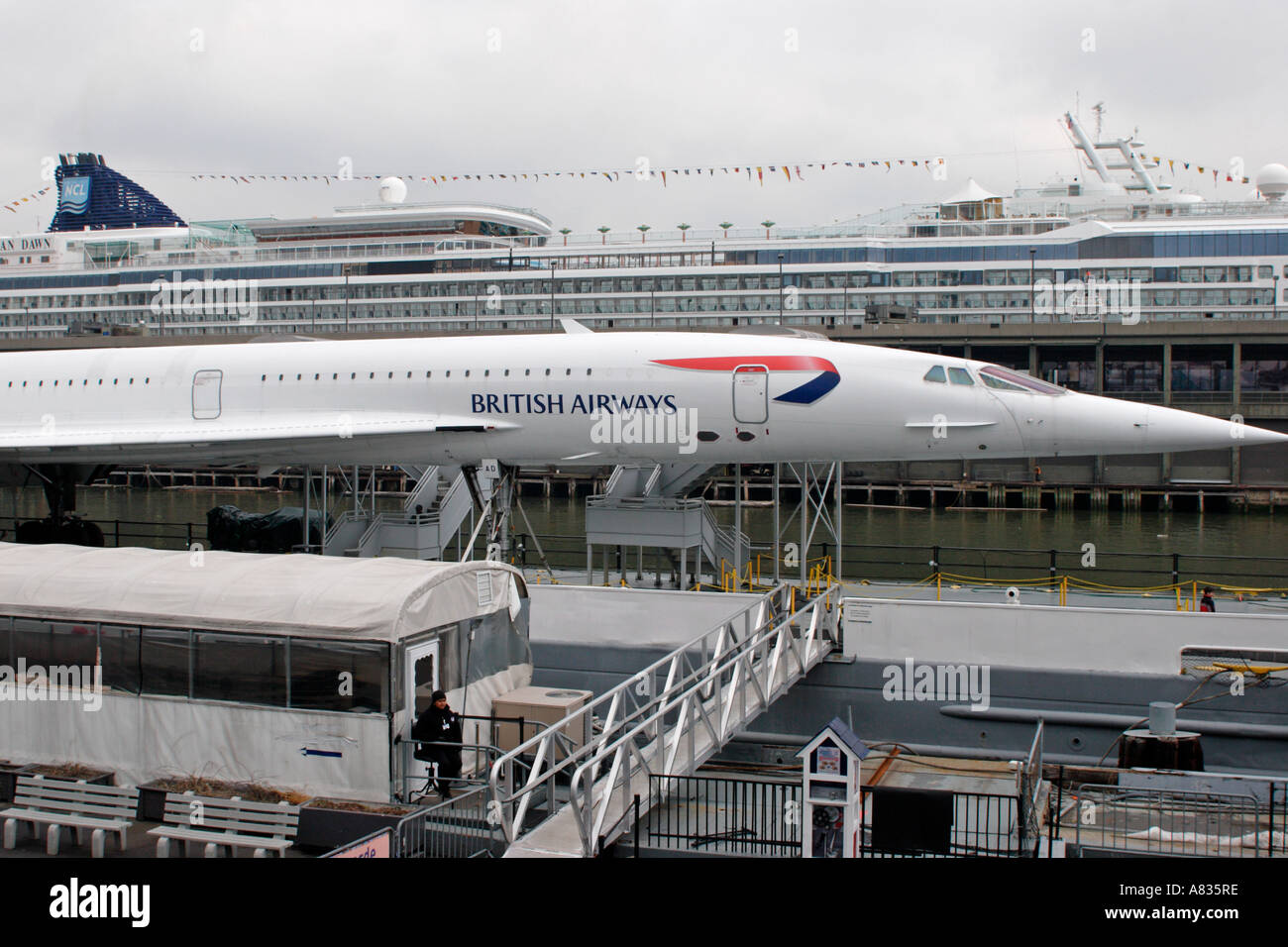British Airways Concorde Stock Photo - Alamy