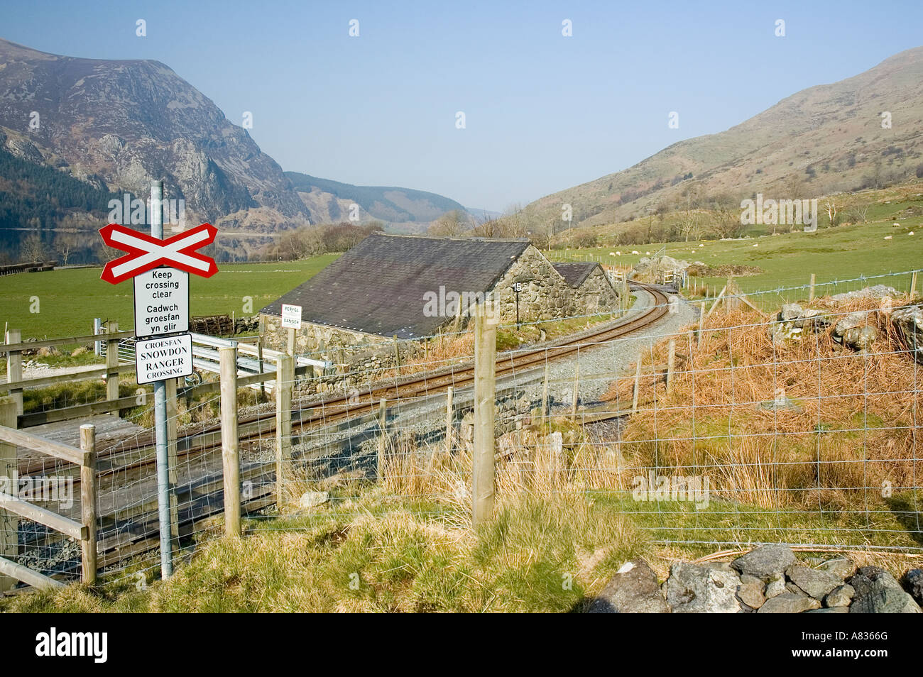 Welsh Highland Railway Stock Photo - Alamy