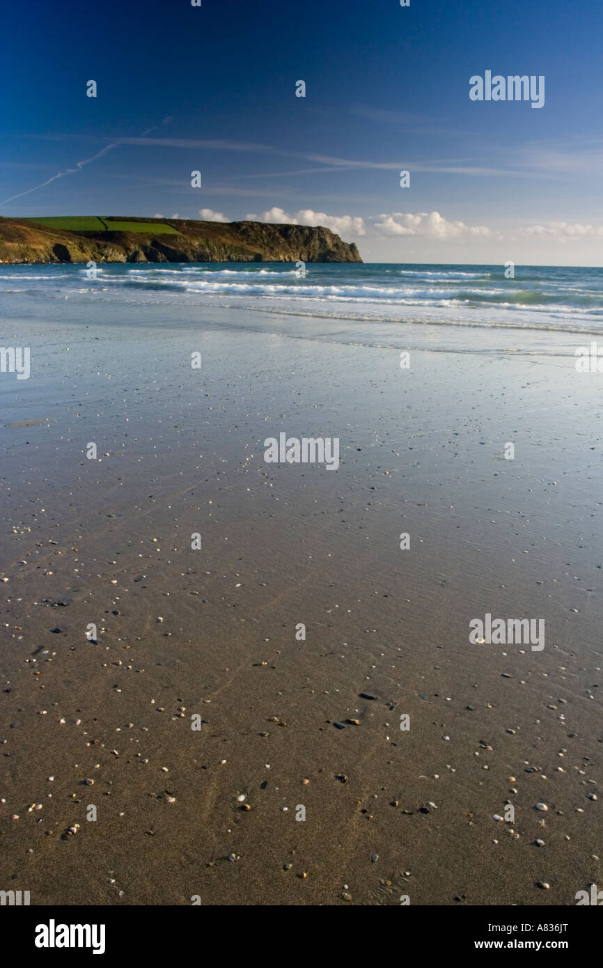 Carne beach roseland peninsula cornwall hi-res stock photography and ...