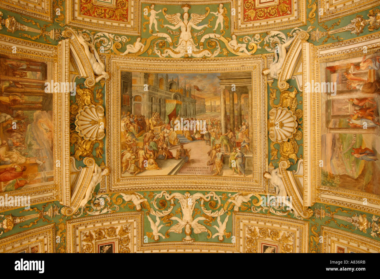 Ceiling in the Vatican Stock Photo - Alamy