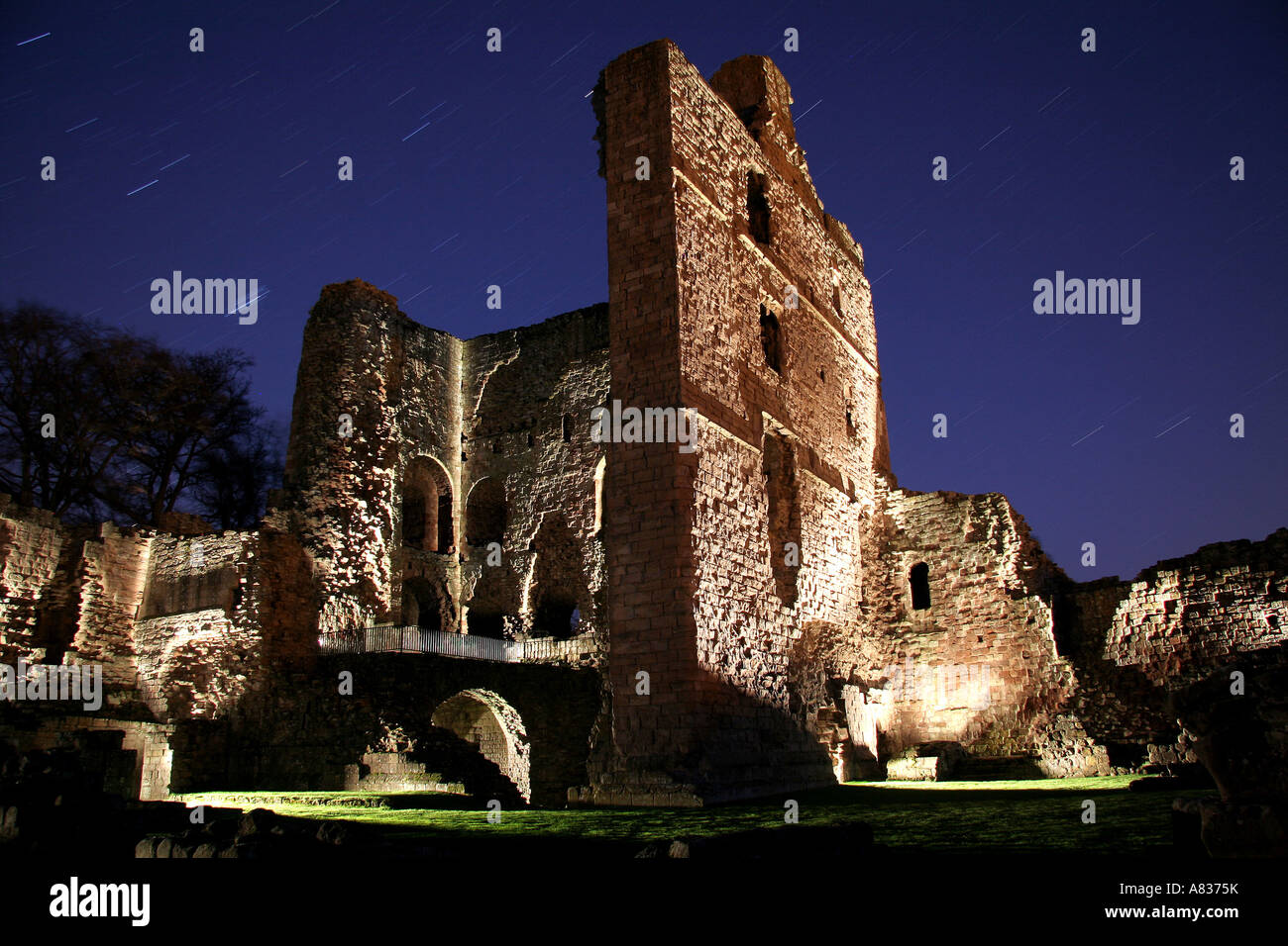 Norham Castle. Northumberland Stock Photo - Alamy