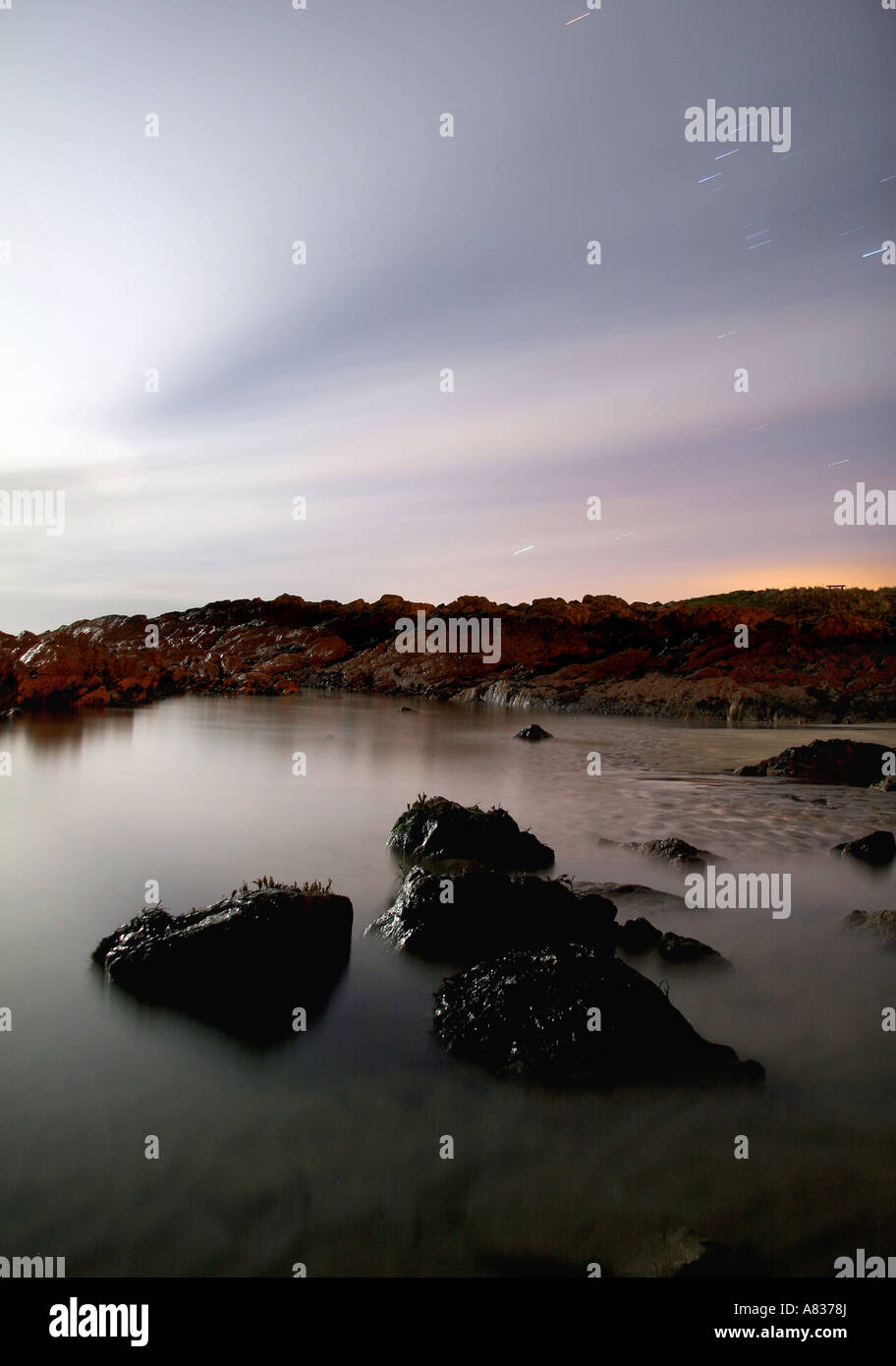 Coldingham beach bay scottish borders hi-res stock photography and ...