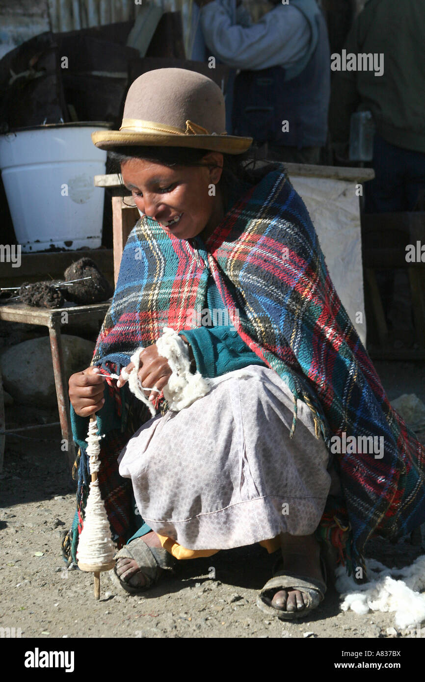A traditional spinner Stock Photo - Alamy