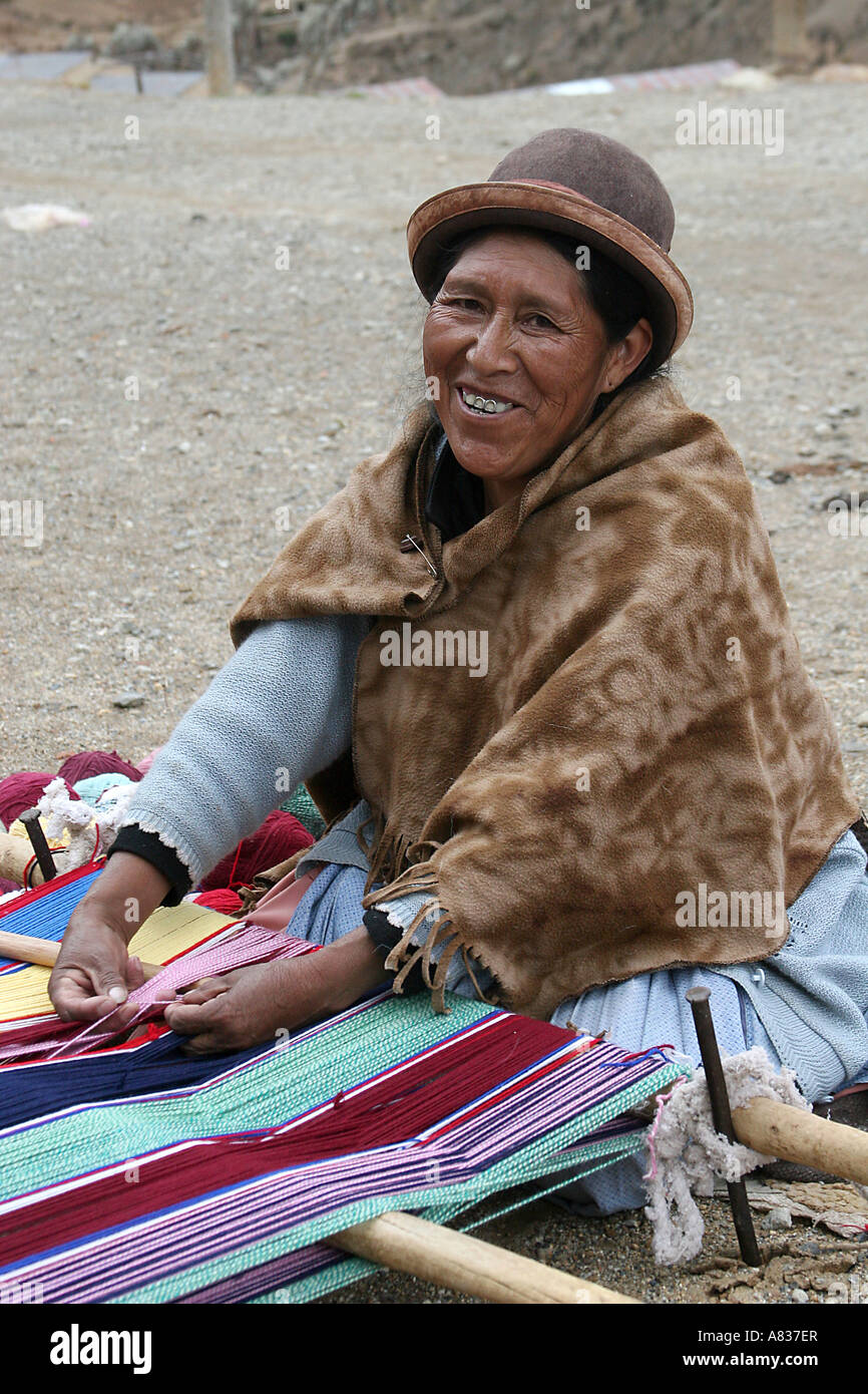 A traditional weaver Stock Photo - Alamy