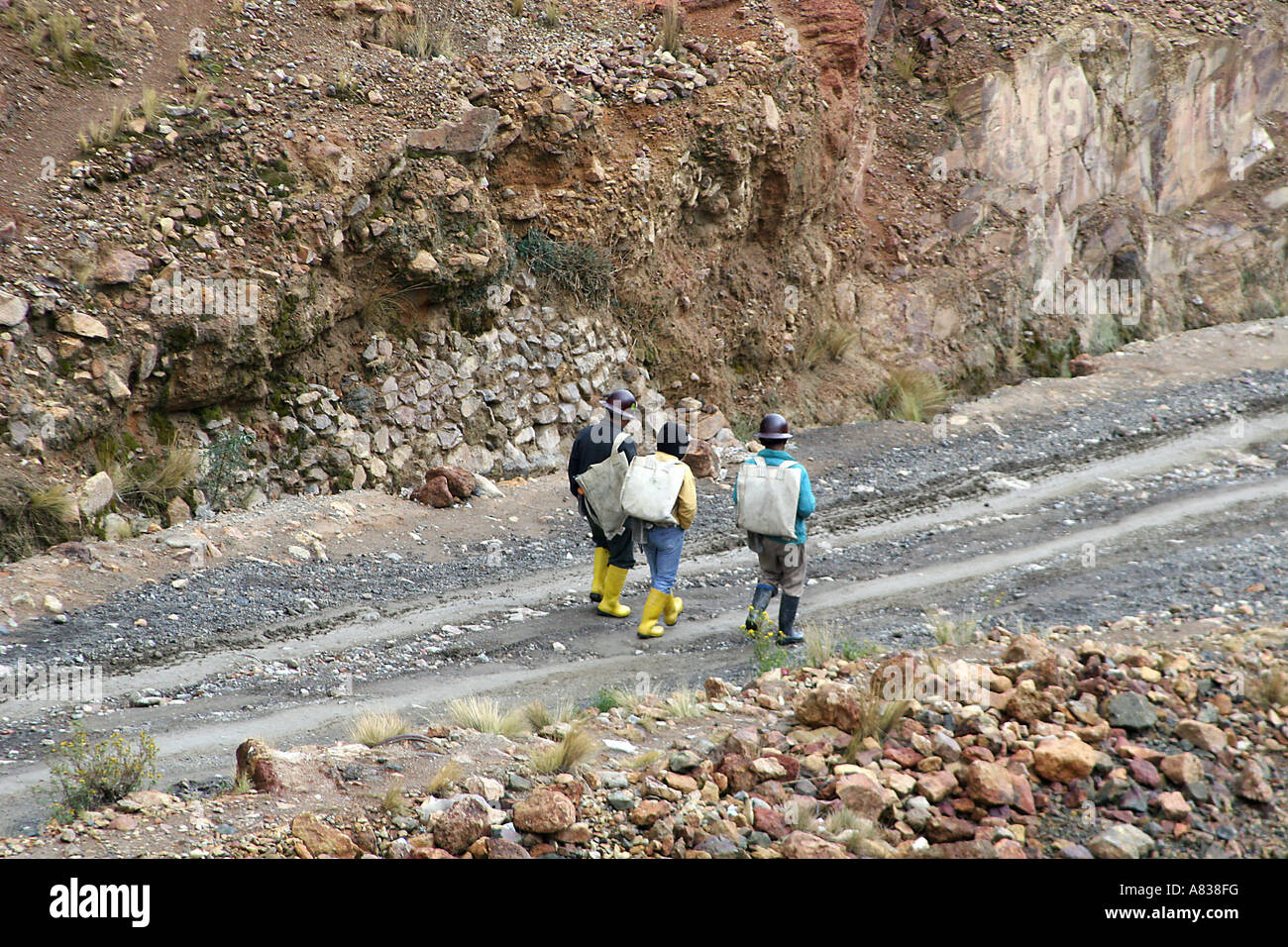 Three miners hi-res stock photography and images - Alamy