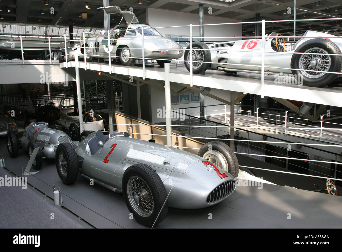 The Mercedes Benz museum in Stuttgart, Germany Stock Photo - Alamy