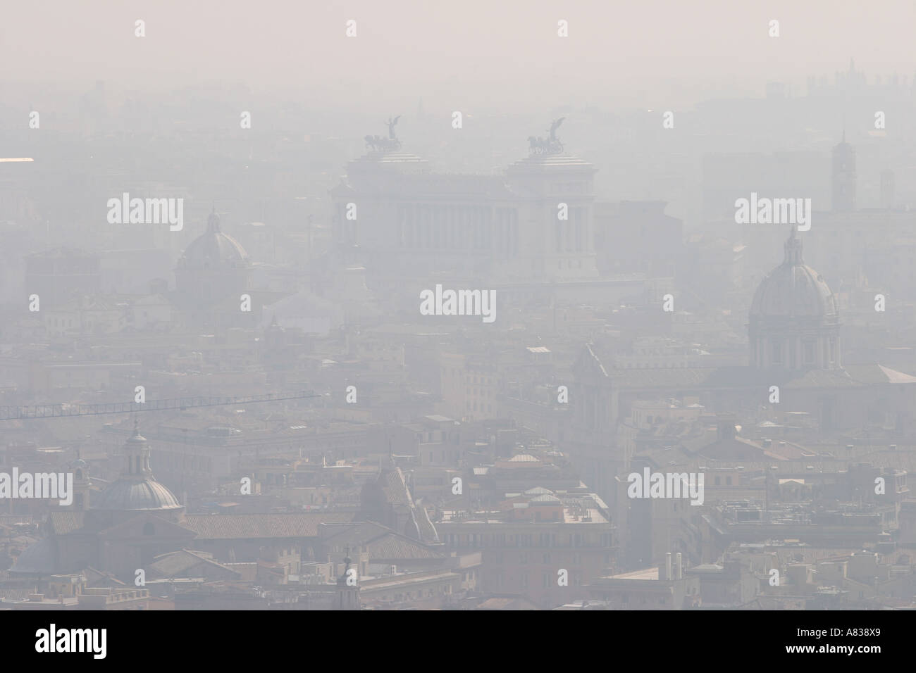 Rome air pollution hi-res stock photography and images - Alamy