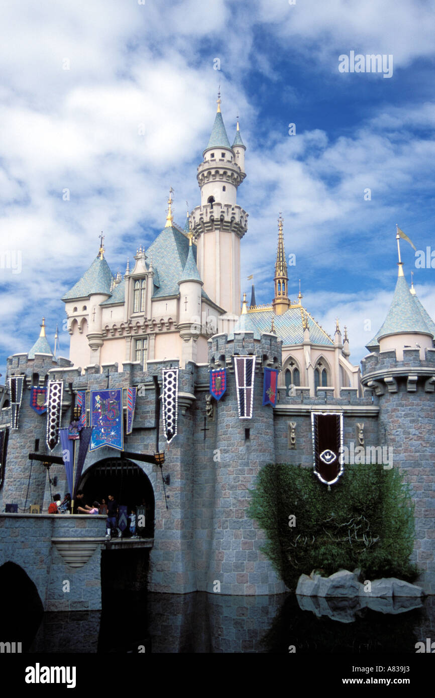 Sleeping Beauty Castle Anaheim Disneyland Orange County California ...